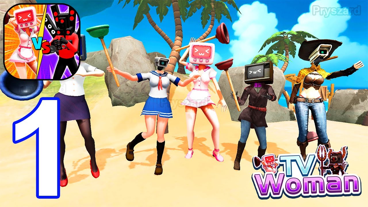 TV Woman: Toilet Camera Game - Gameplay Walkthrough Part 1 Merge ...