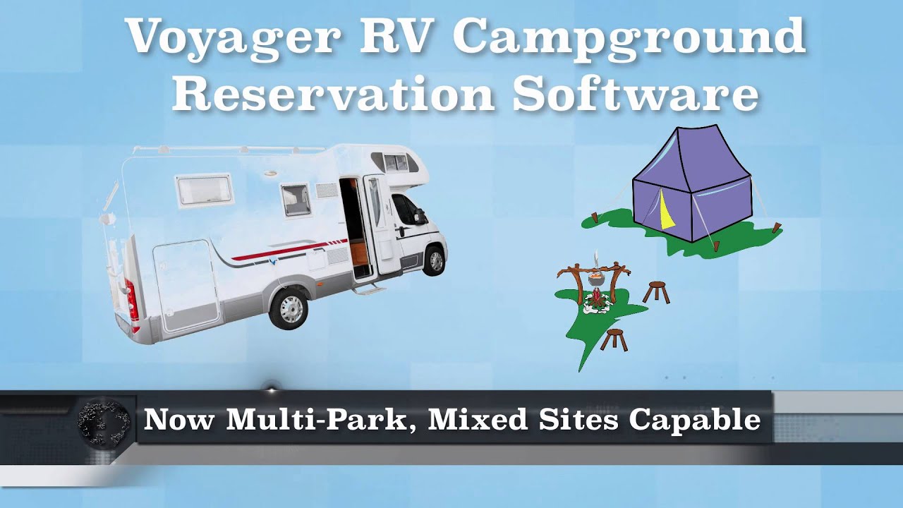 RV Campground Reservation Software - YouTube