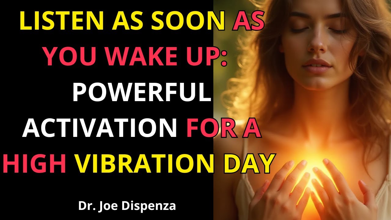 Dr. Joe Dispenza — Wake Up to Miracles | Morning Activation to Recreate ...