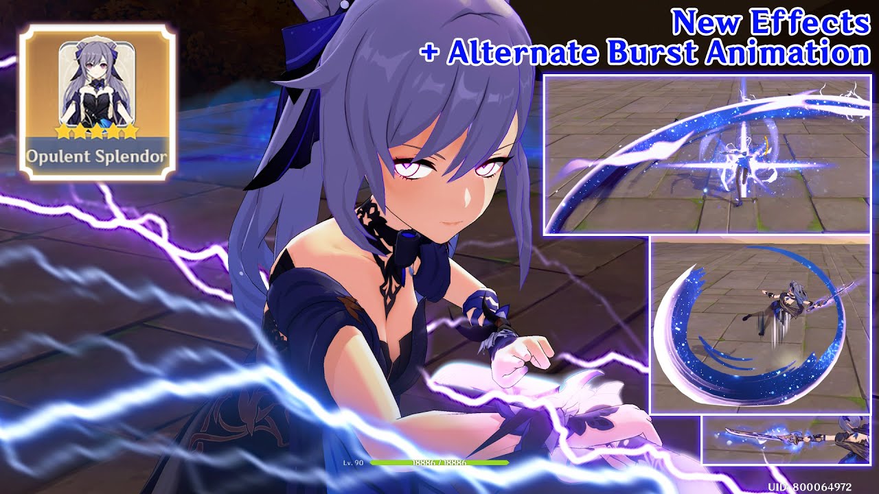 Keqing Skin New Animations | Genshin Impact - YouTube