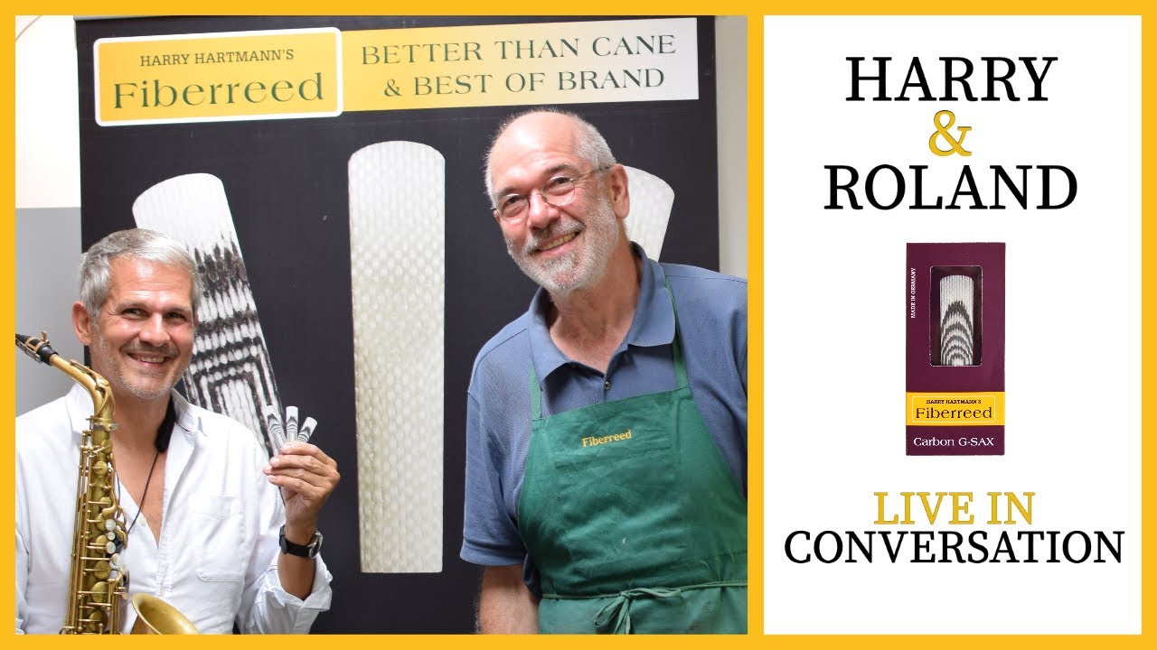 Harry Hartmann & Roland Graf in conversation [G-SAX Fiberreed] - YouTube