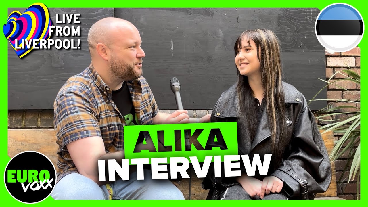 ESTONIA EUROVISION 2023: ALIKA - BRIDGES (INTERVIEW) // Live from ...