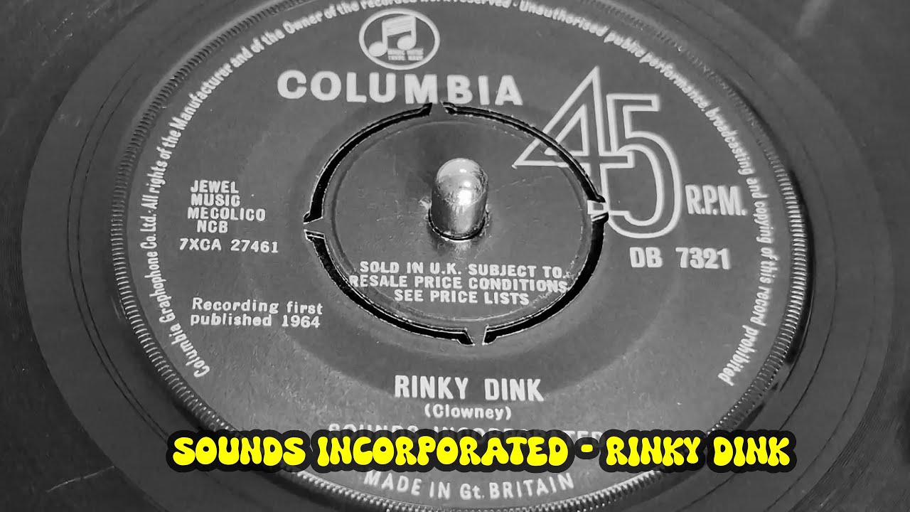 Sounds Incorporated - Rinky Dink (1964 7" Single) - YouTube