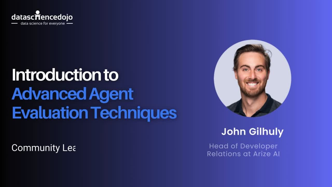 Introduction to Advanced Agent Evaluation Techniques - YouTube