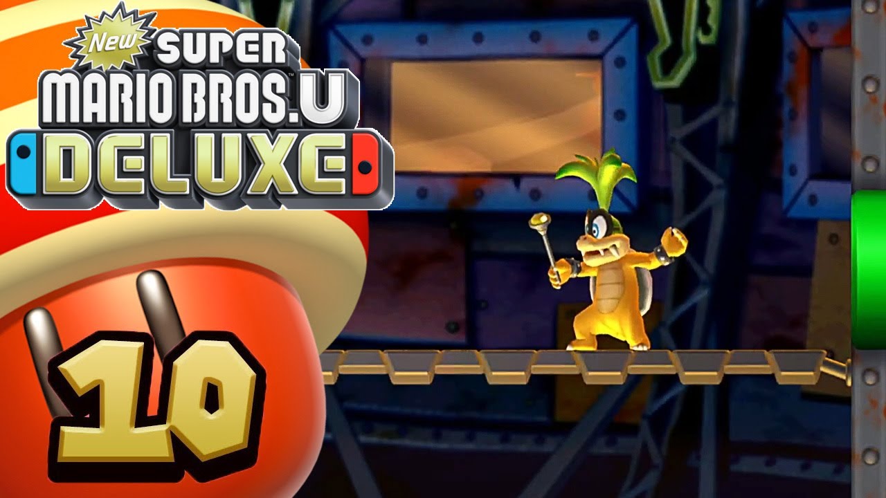 BOSS - IGGY - New Super Mario Bros U Deluxe ITA - Episodio 10 - YouTube