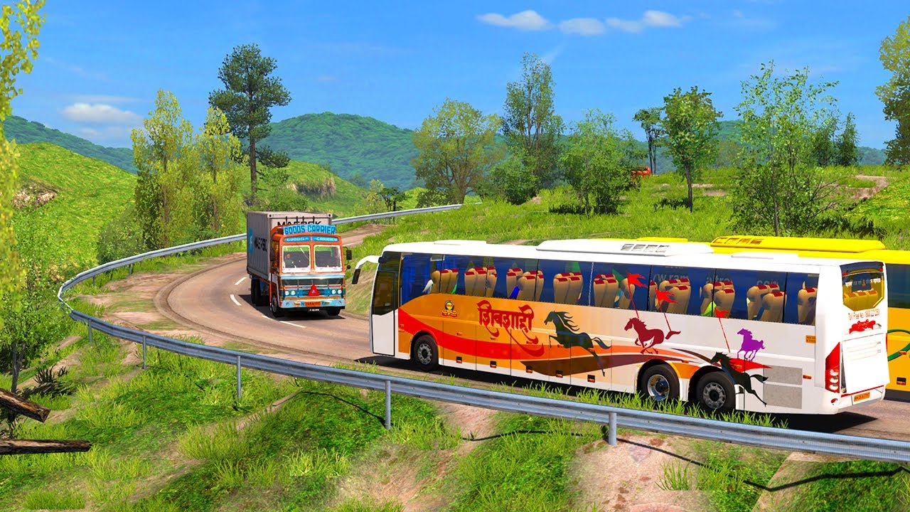 Pune to Nasik MSRTC Shivshahi Bus | Amazing Volvo Bus Overtakes | B11r ...