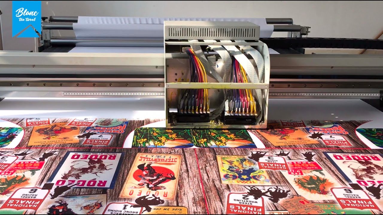 7 Processes for Producing Digital Printed Tea Towels - YouTube