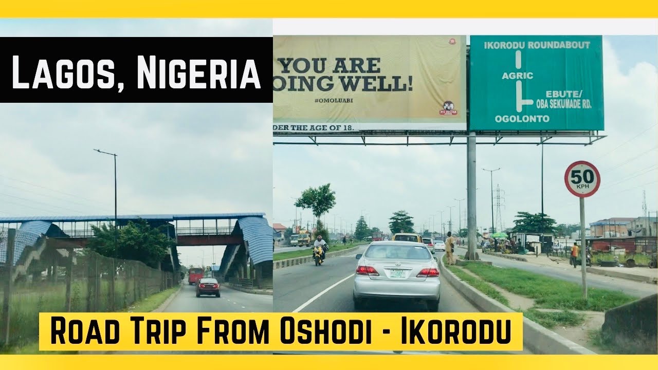 Lagos, Nigeria; Road Trip From Oshodi - Ikorodu(Ogolonto) - YouTube