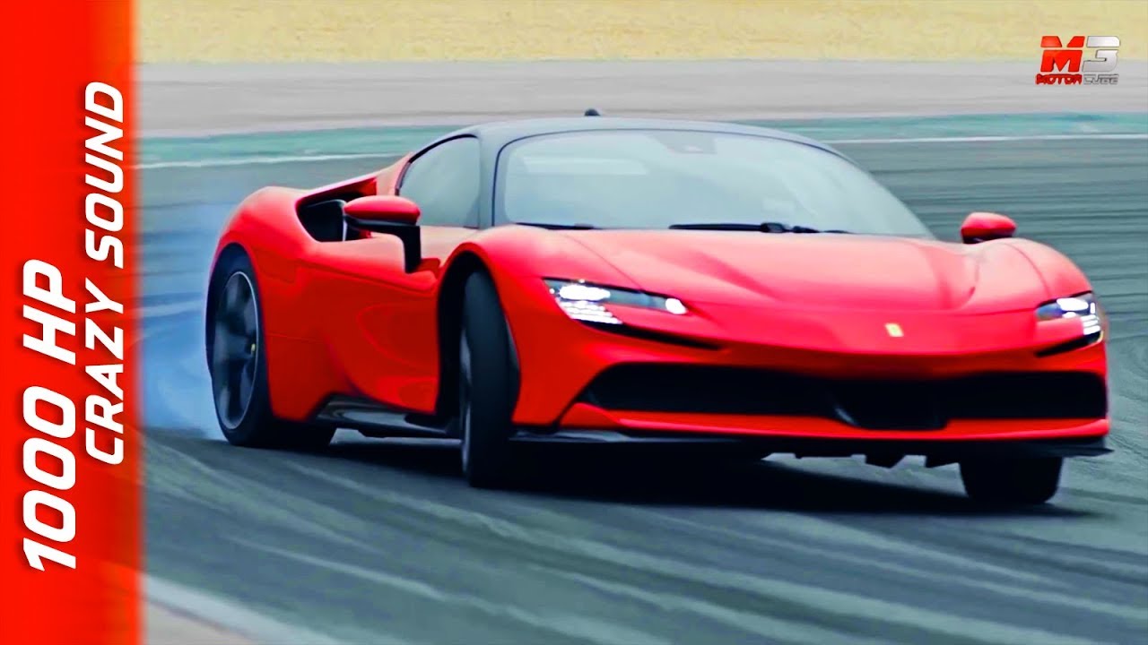 NEW FERRARI SF90 STRADALE 1000 HP 2019 - FIRST TEST ON TRACK ONLY CRAZY ...