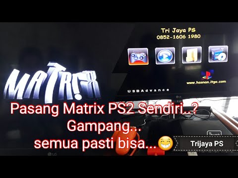 Cara Mudah Pasang Matrix PS2 - YouTube