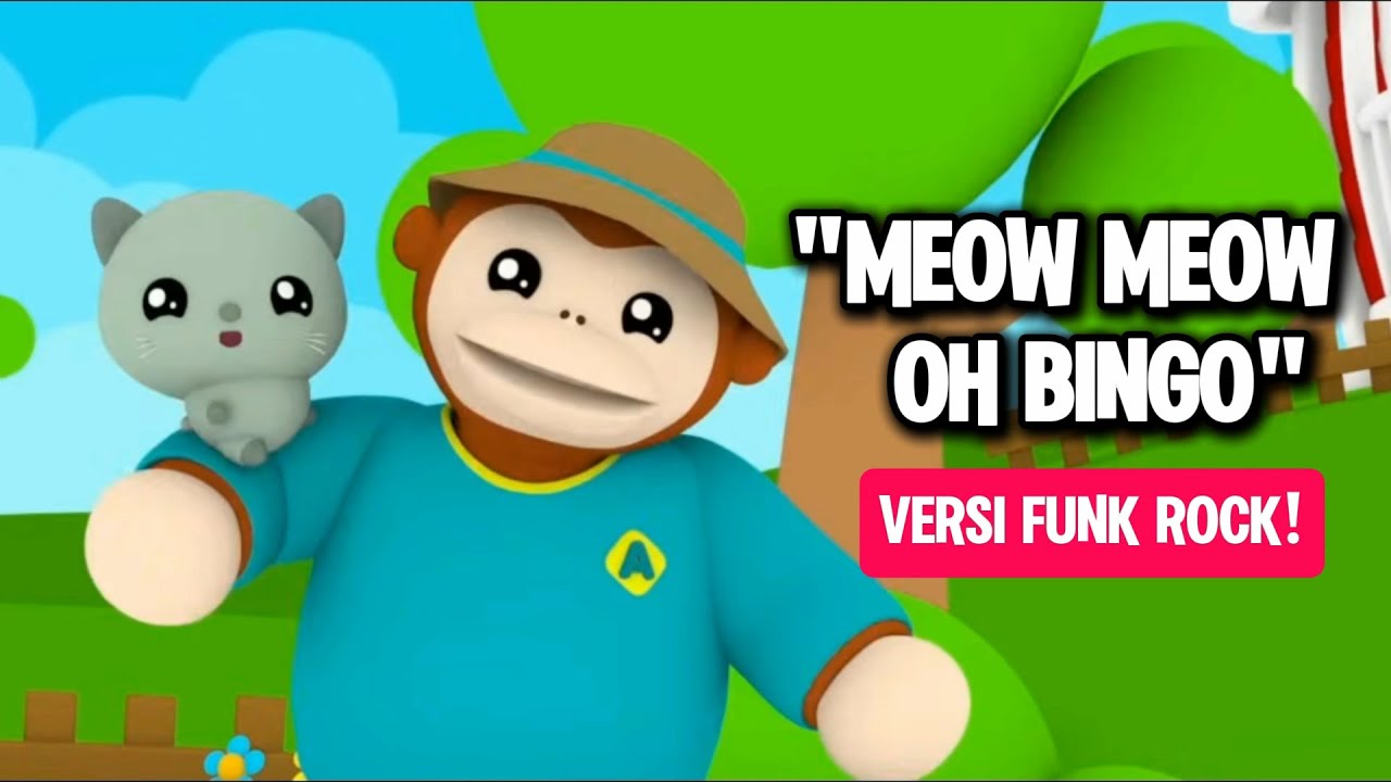 Didi and Friends - Meow Meow Oh Bingo (Funk Rock Version) | Lagu Kanak ...