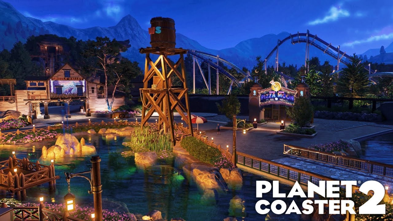 Pizza Moon Planet Coaster 2! - YouTube