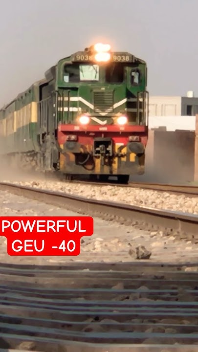 28 dn Shalimar Express with GEU -40 - YouTube