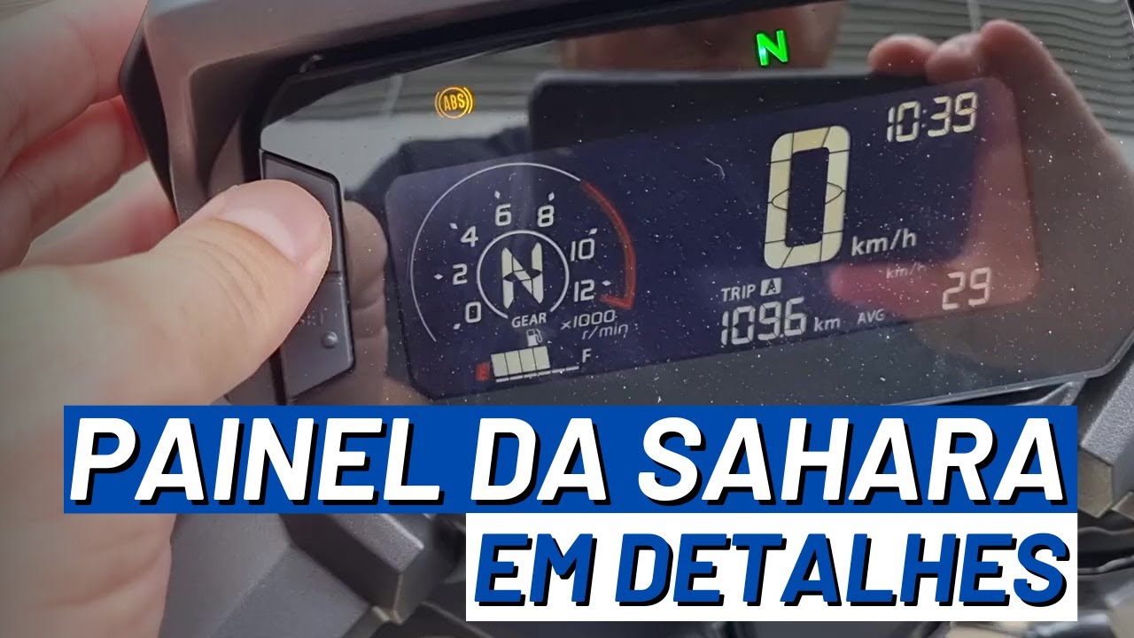 PAINEL DA SAHARA 300 EM DETALHES - YouTube