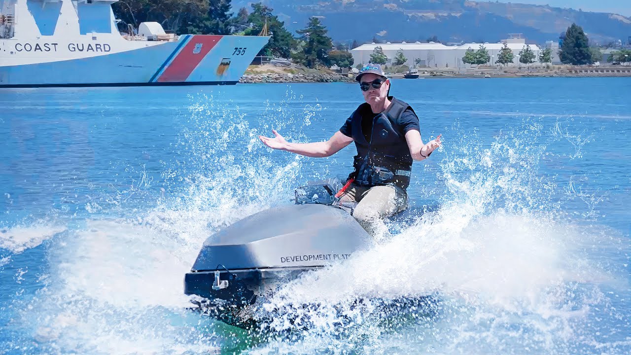 I Tried an Experimental Hydrofoil Jetski - YouTube