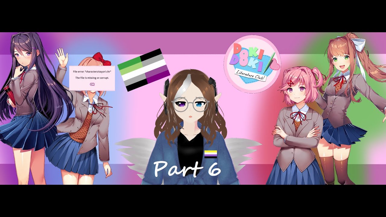Monika is acting sus- Doki Doki Literature Club Part 6 - YouTube