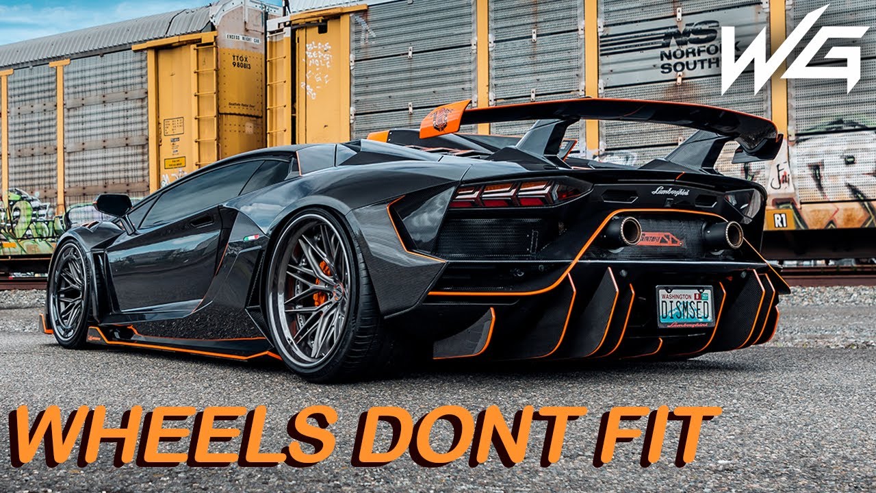 Photographing the craziest lambo build.. - YouTube