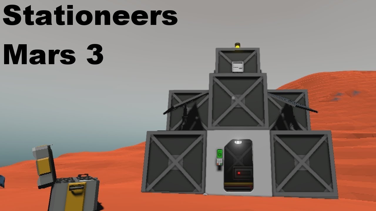 Stationeers S2 Mars Beacon Tower - YouTube