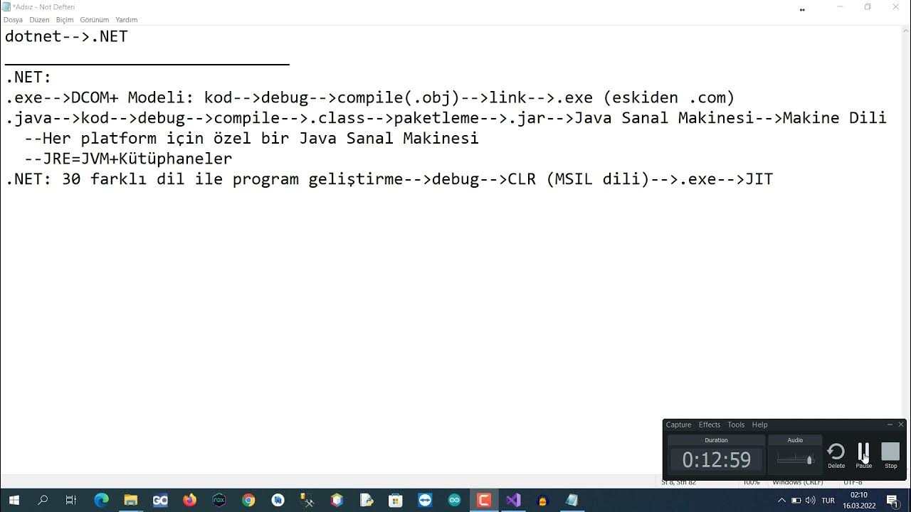 .NET Core Nedir? - YouTube