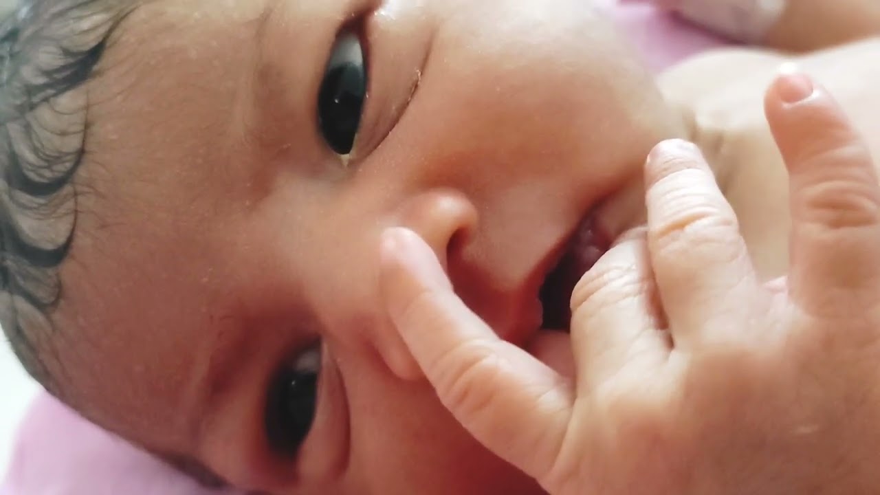 Cute newborn baby boy # 2.6 kg weight # 37 weeks gestation # Normal ...