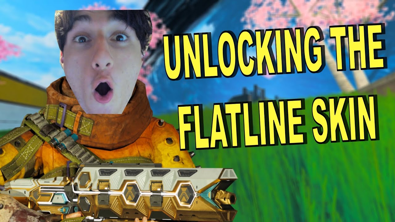 Wraith Unlocking The Flatline Recolor - Apex Legends - YouTube