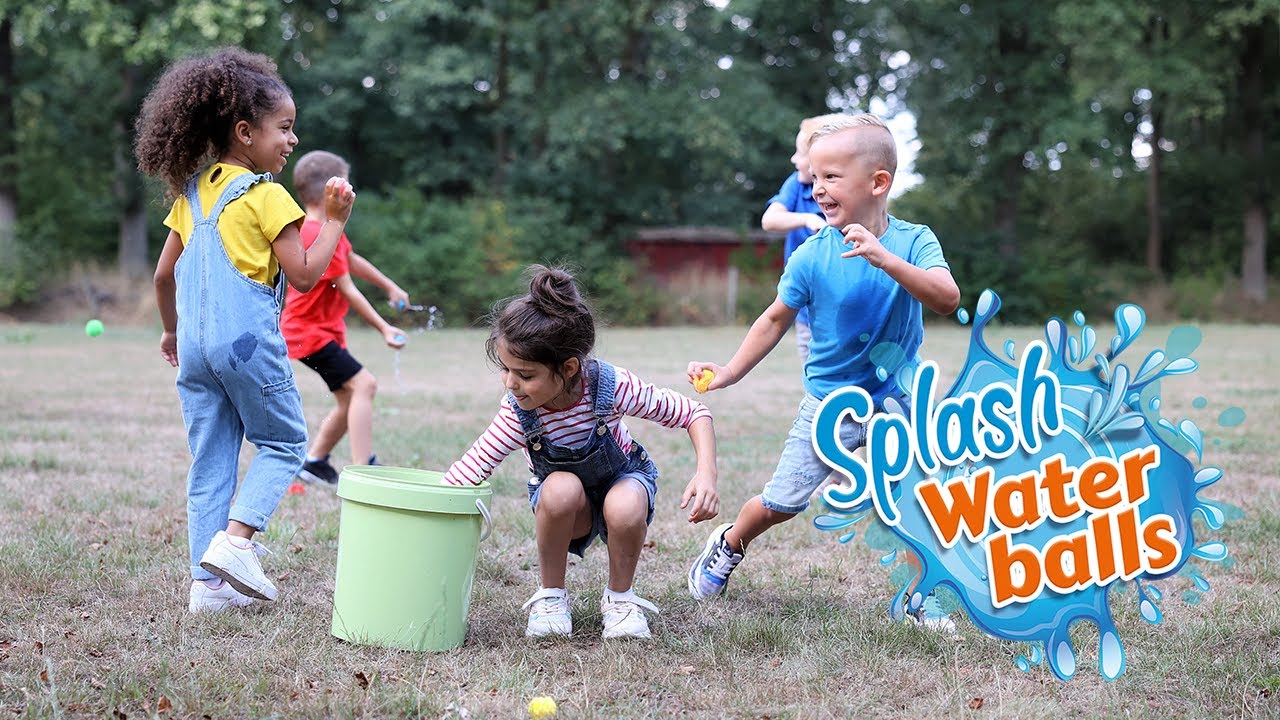 SES Creative - Splash water balls (OUTDOOR) - YouTube