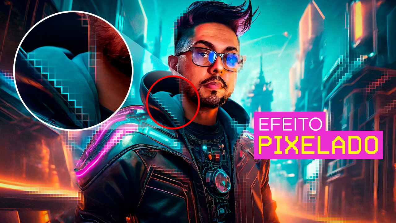 Como criar um efeito incrível de pixelização em suas fotos - YouTube