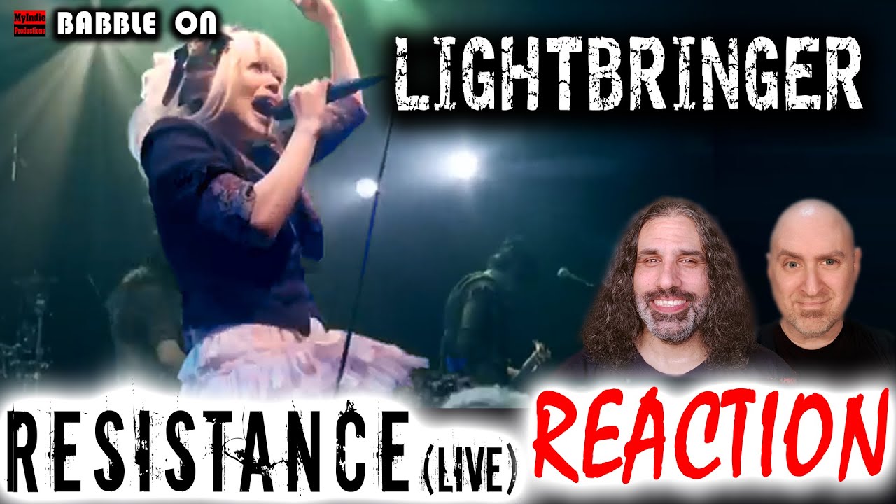 FIRST-TIME REACTION: LIGHTBRINGER - RESISTANCE (Live) Reaction ...