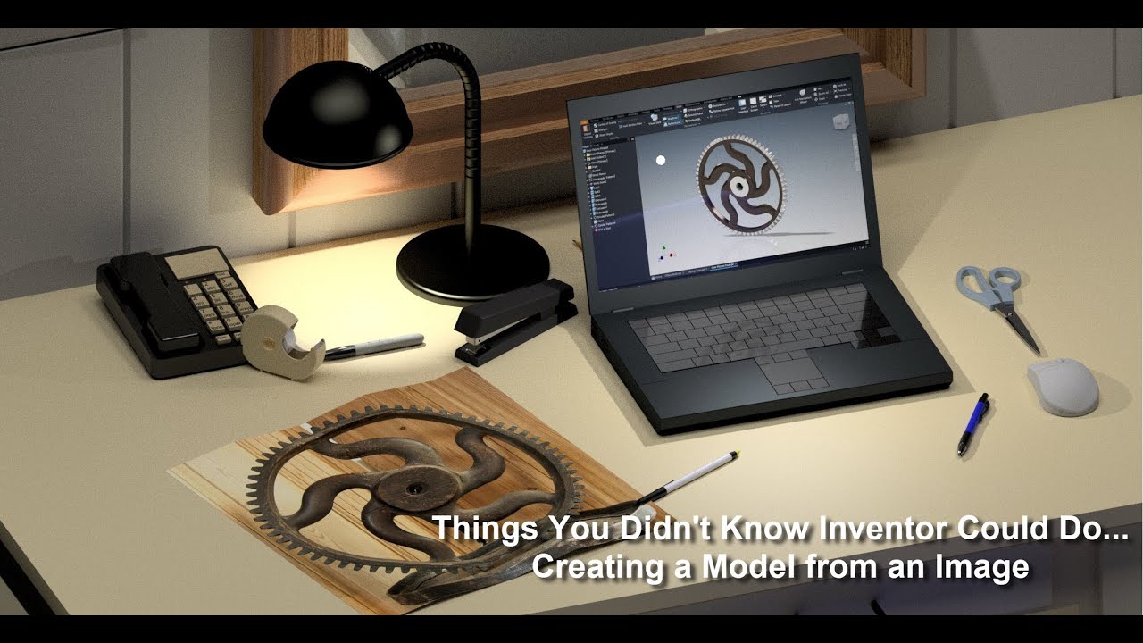 Creating a Model from an Image - Things you Didn't Know Inventor Could ...