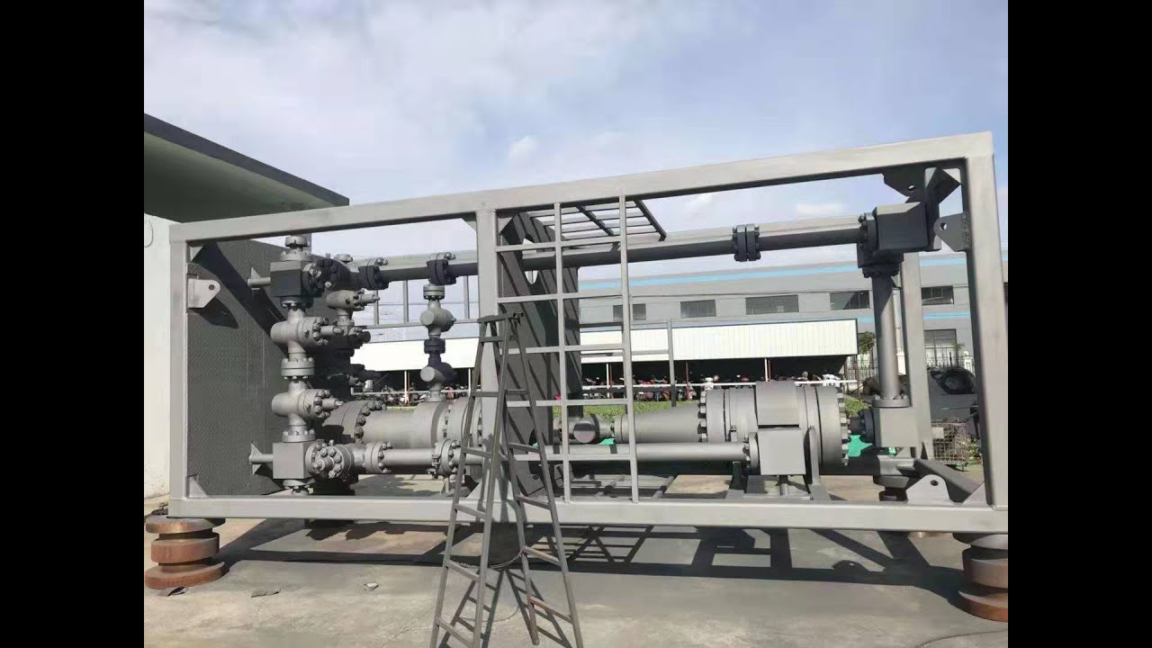 How to Build a Wellhead desander - YouTube