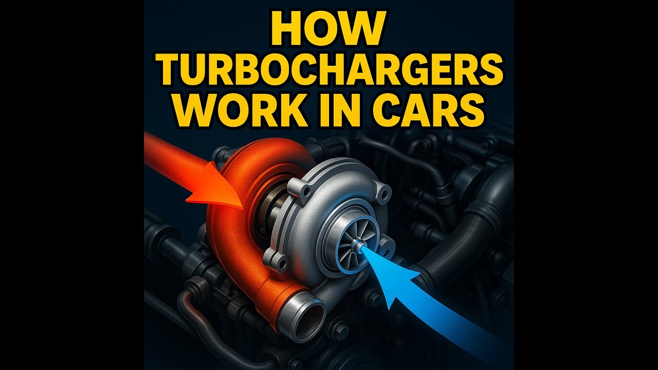 How turbochargers work in cars - YouTube