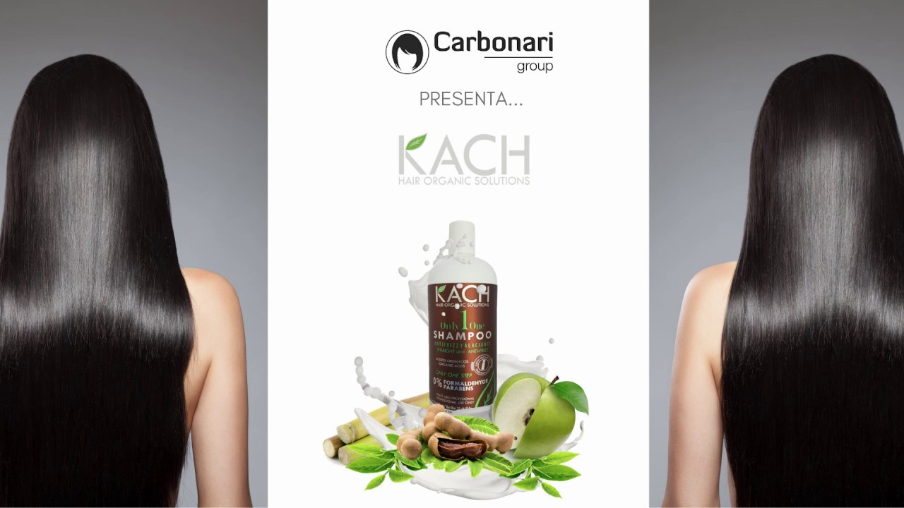 KACH SHAMPOO LISCIANTE come usare il trattamento lisciante - YouTube