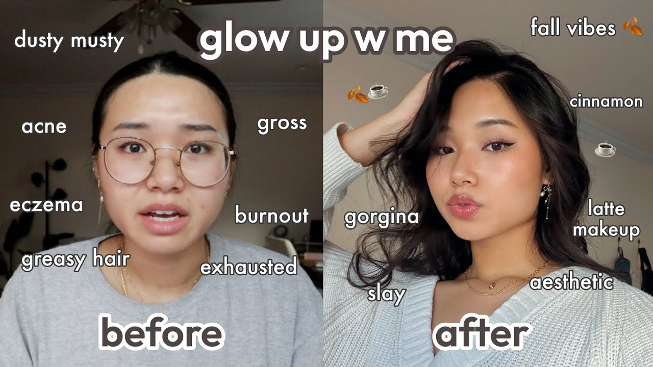 GLOW UP for fall in *12 HOURS* (realistic) 🍂☕️ - YouTube