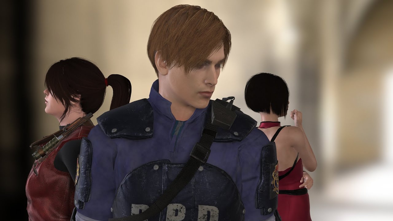 Leon's First Day - A RE2 Dance Breakdown. - YouTube