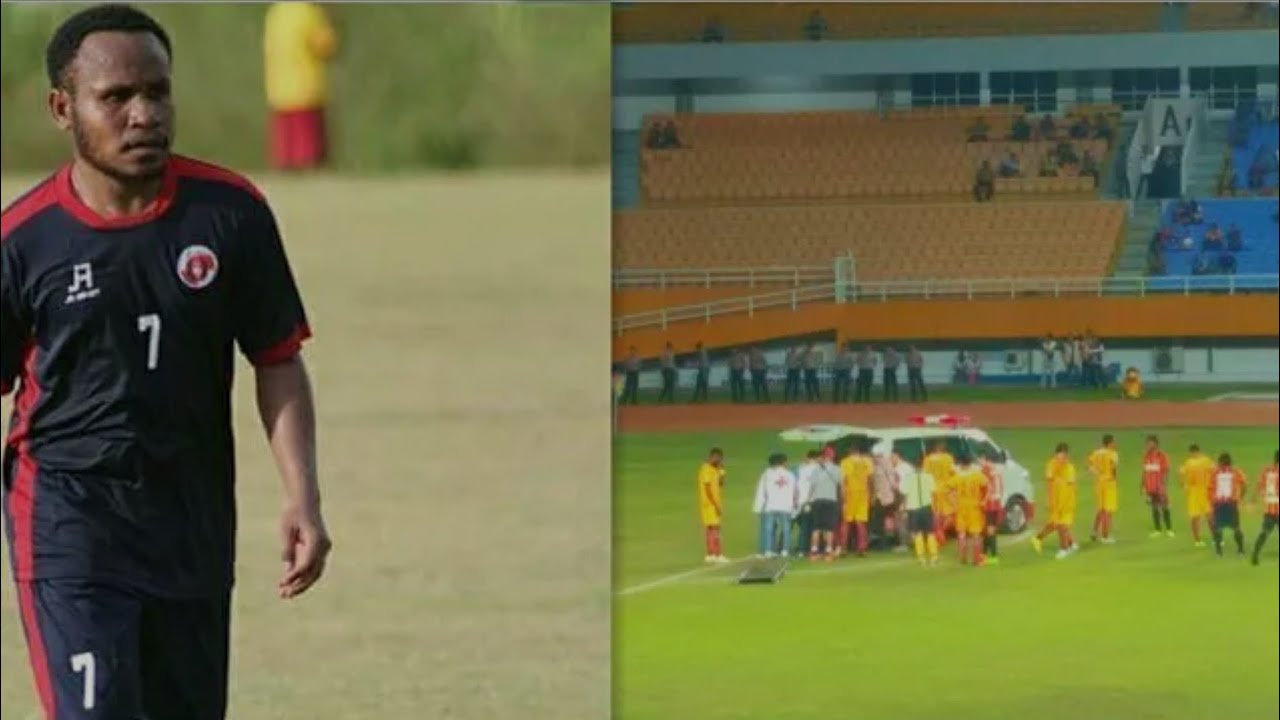 LUKAS MANDOWEN CIDERA.. Detik detik evakuasi Lukas mandowen menggunakan ...