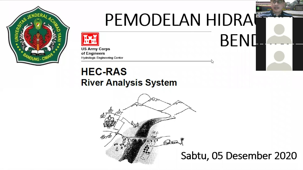Sipil UNJANI Pemodelan Hidraulika Ke 9 Bendung dengan Hec Ras 05122020 ...