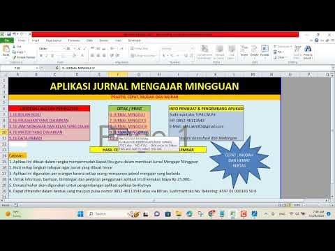 Aplikasi Jurnal Mengajar Bukti Dukung EKinerja - YouTube
