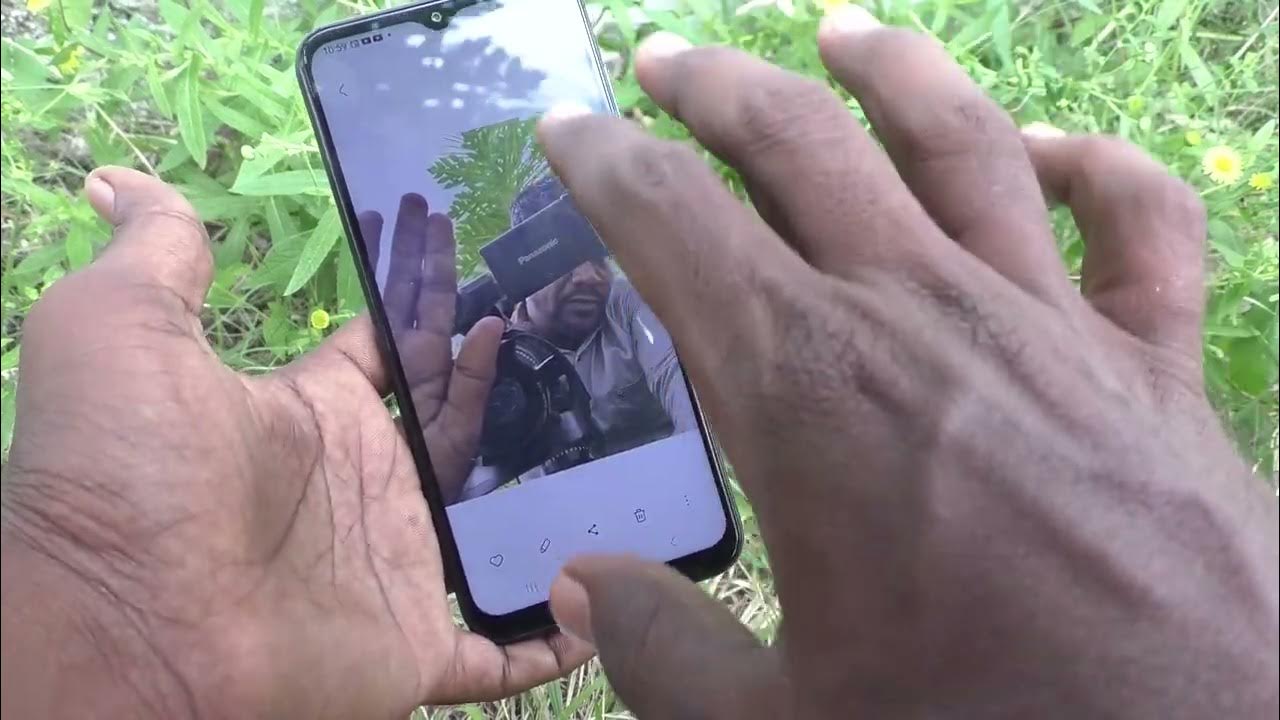 How to mirror selfie photos videos in Samsung Galaxy M14 5G - YouTube