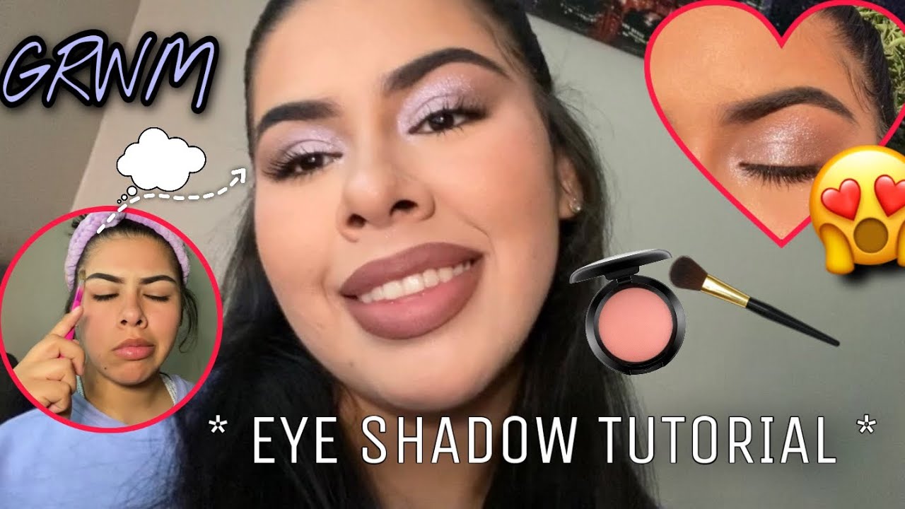 EASY EYESHADOW Tutorial For Beginners * with a pop of color * - YouTube