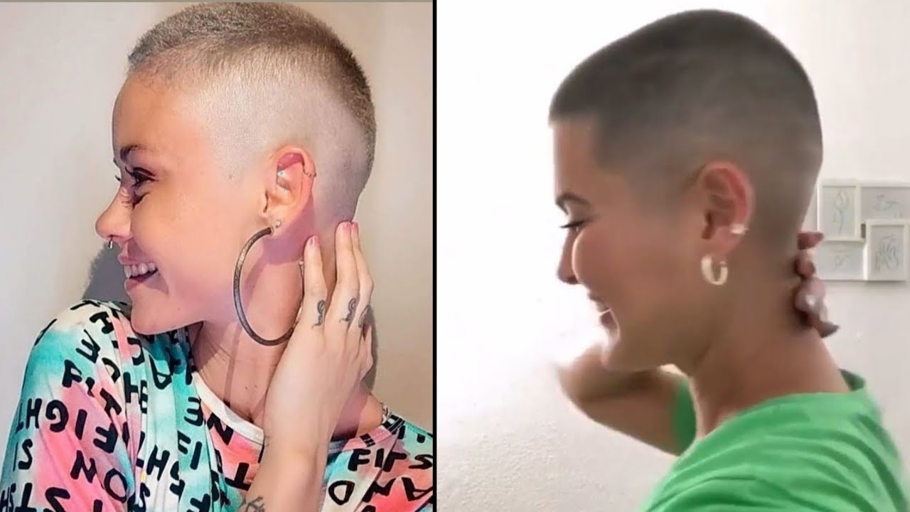 Very Elegant shaved Bob Haircut and Hairstyles/Most viral full shaved ...