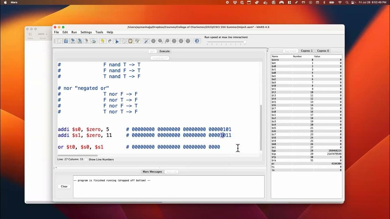 Intro to MIPS: Understanding sll and Bit wise Logical Instructions - YouTube