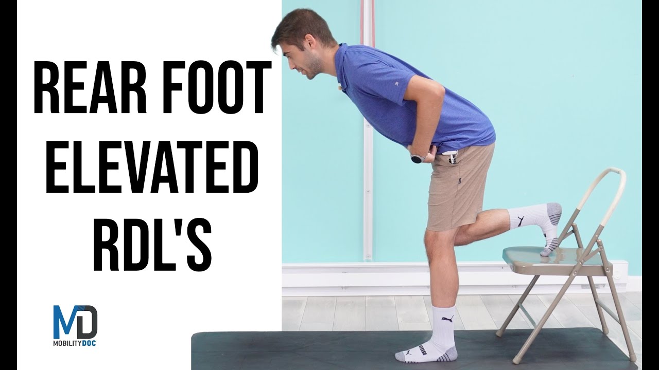 Try The Rear Foot Elevated RDL Exercise! - YouTube