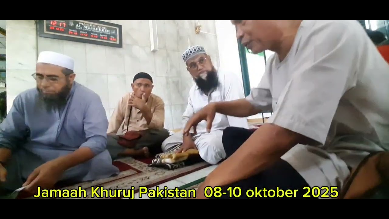 Khuruj Pakistan || Masjid Al Mujahiddien - YouTube