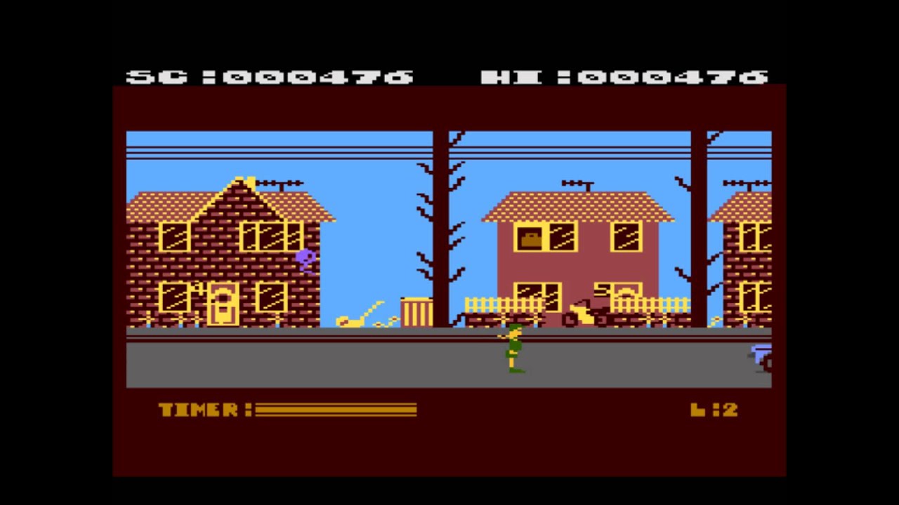 Leapster for the Atari 8-bit family - YouTube