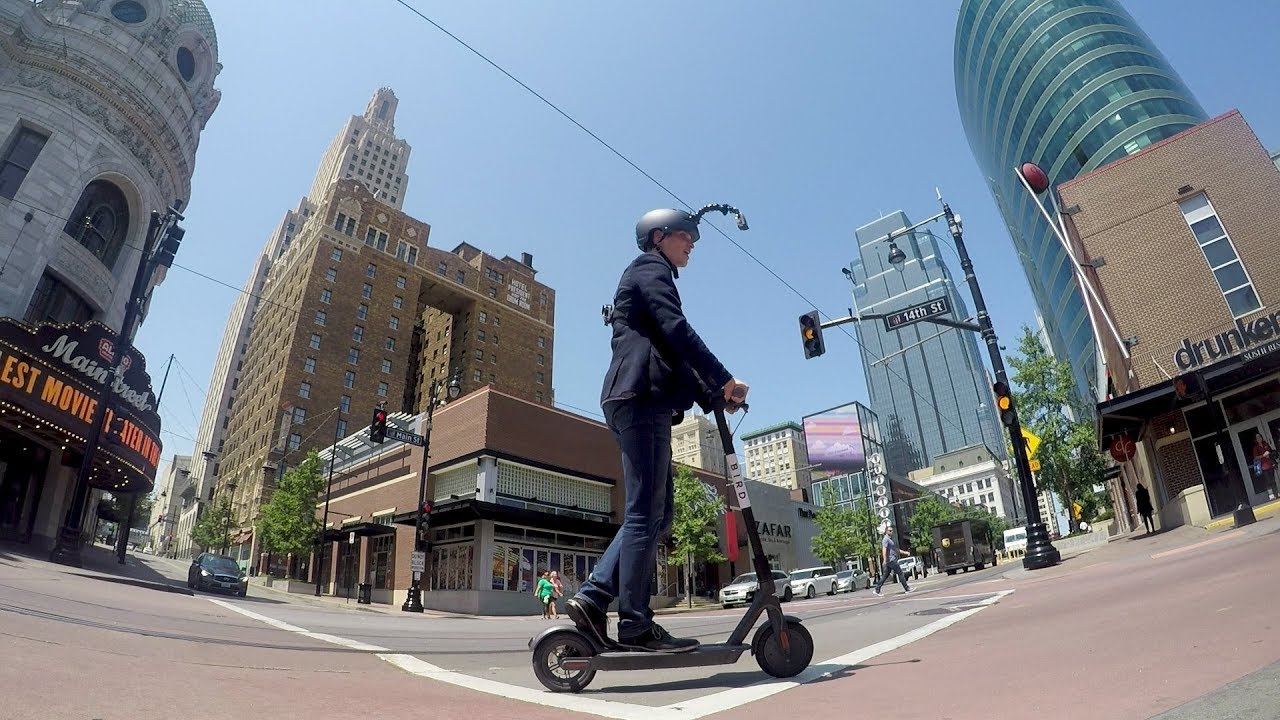 Here are some things you need to know about riding a Bird scooter - YouTube