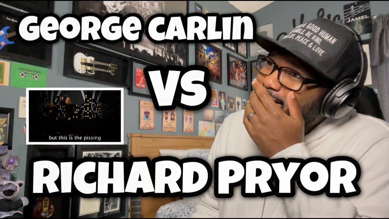 George Carlin vs Richard Pryor - Epic Rap Battles Of History | REACTION ...