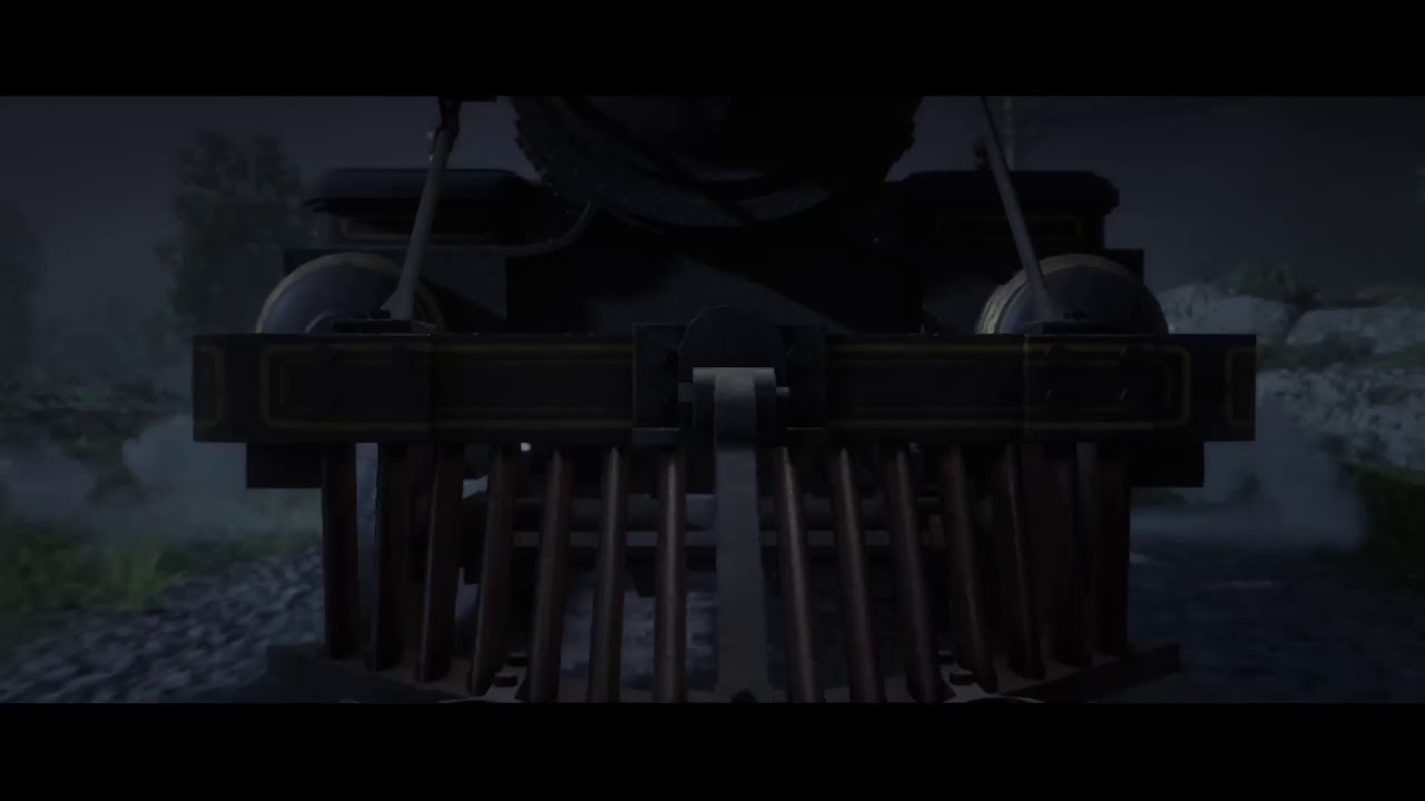 Red Dead Redemption 2 - The Train Stopping Scene - YouTube