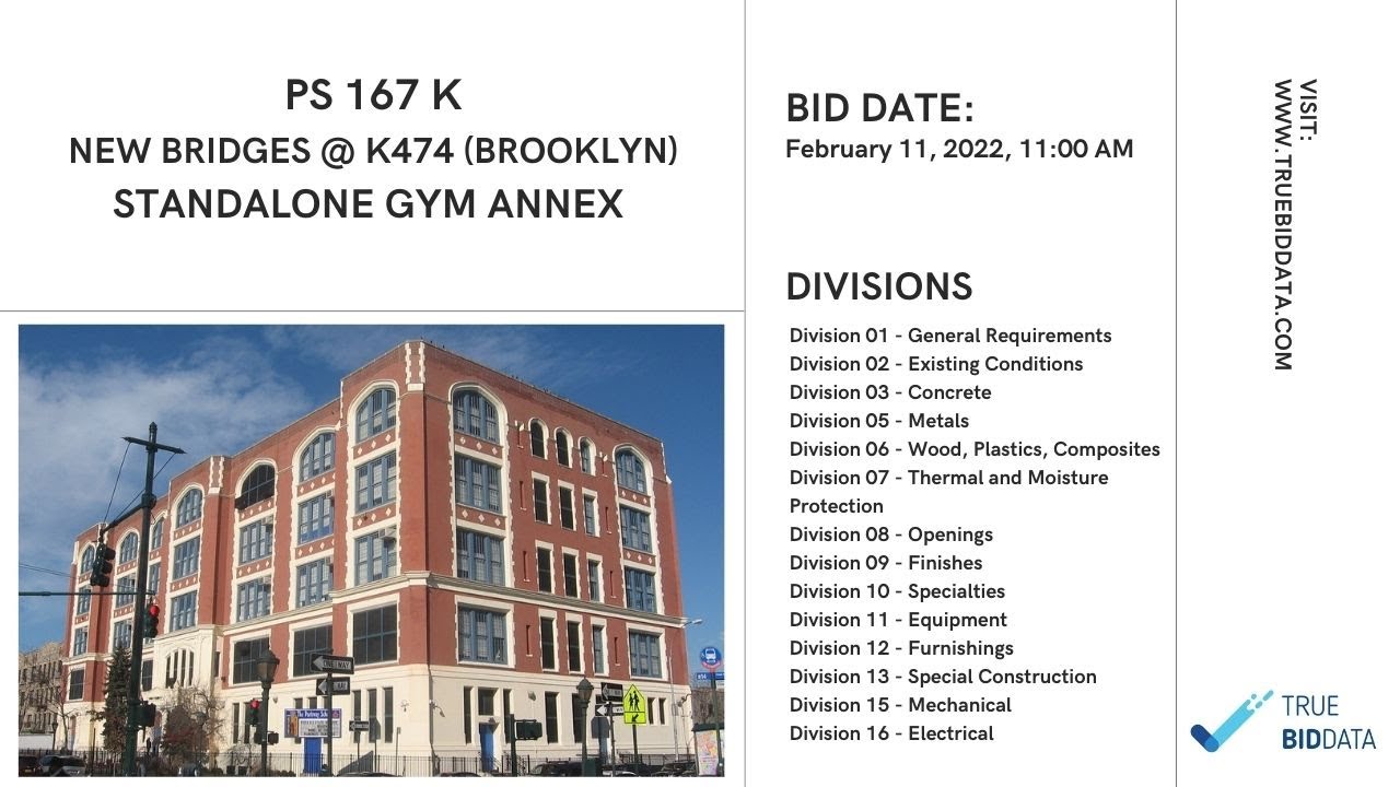 PS 167 K New Bridges @ K474 (Brooklyn) - Standalone Gym Annex - YouTube