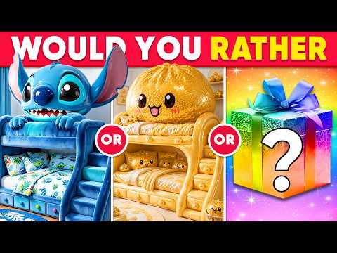 Would You Rather...? ULTIMATE Mystery Gift Edition 🎁❓🤑 Daily Quiz
