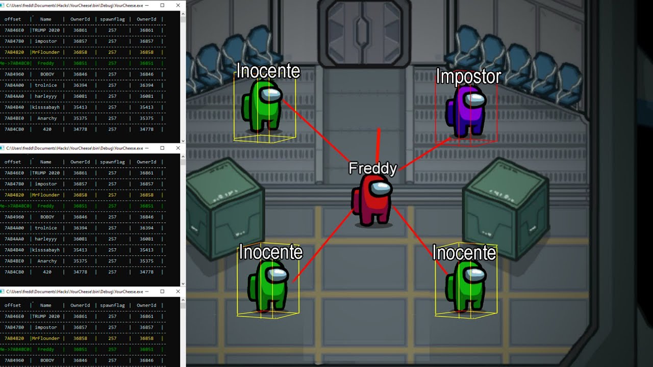 el MEJOR hack de among us - YouTube